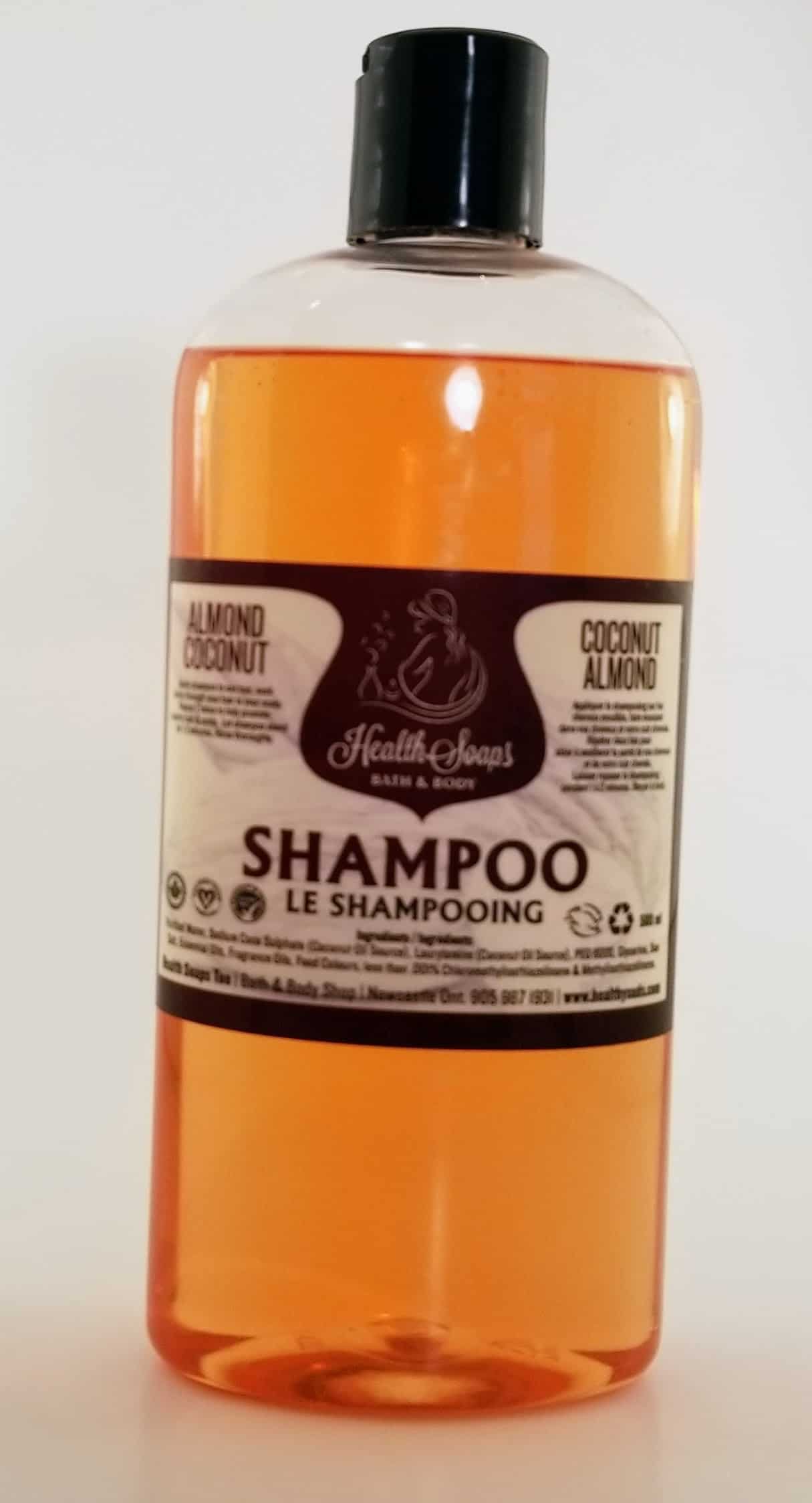 Almond Coconut Shampoo 500ml | Health Soaps Bath & Body