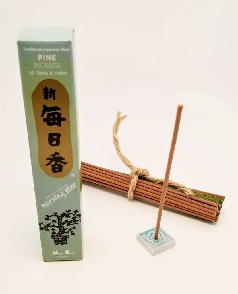 Pine Incense…50 sticks with ceramic holder | Health Soaps Bath & Body